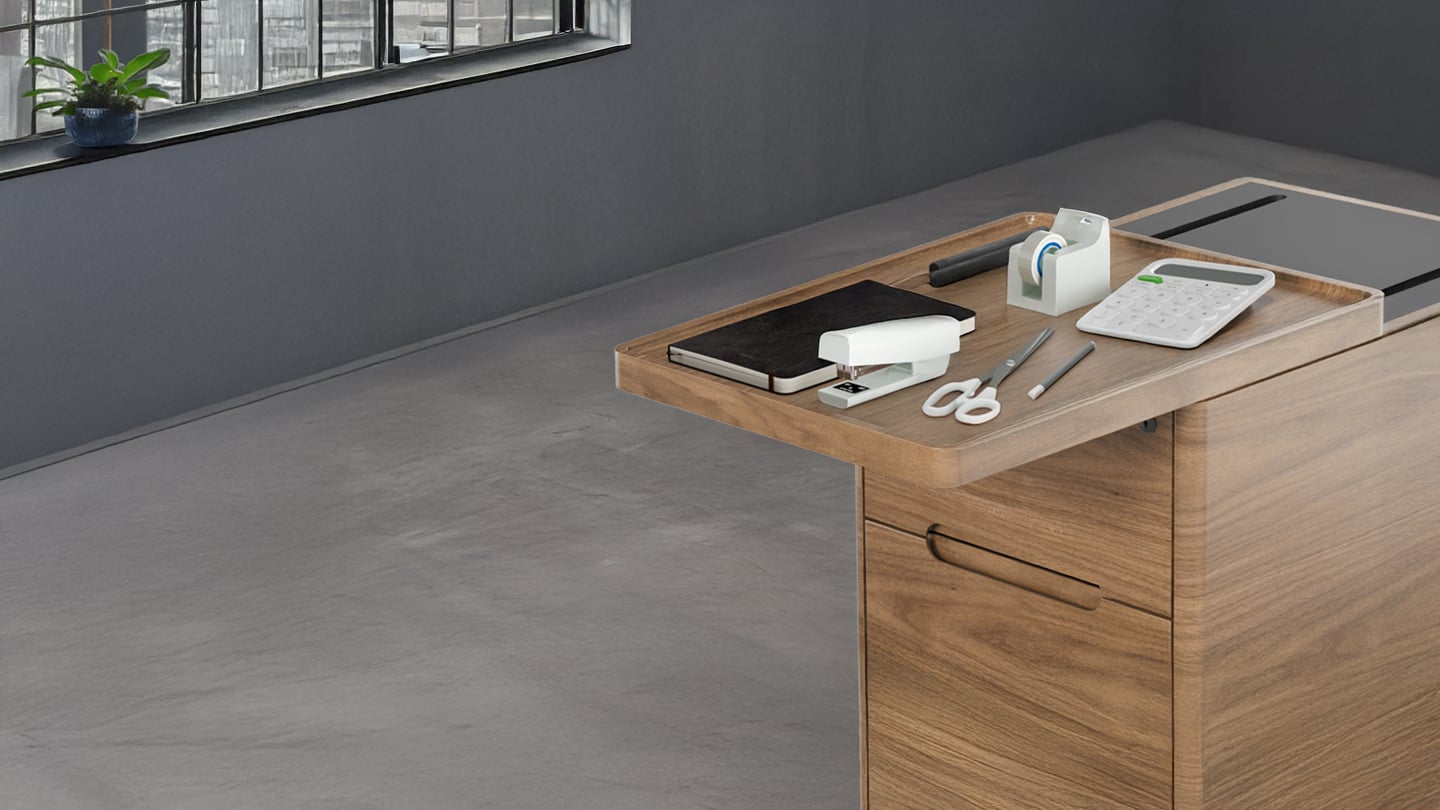 Luma 6727 File & Storage Pedestal | BDI Furniture