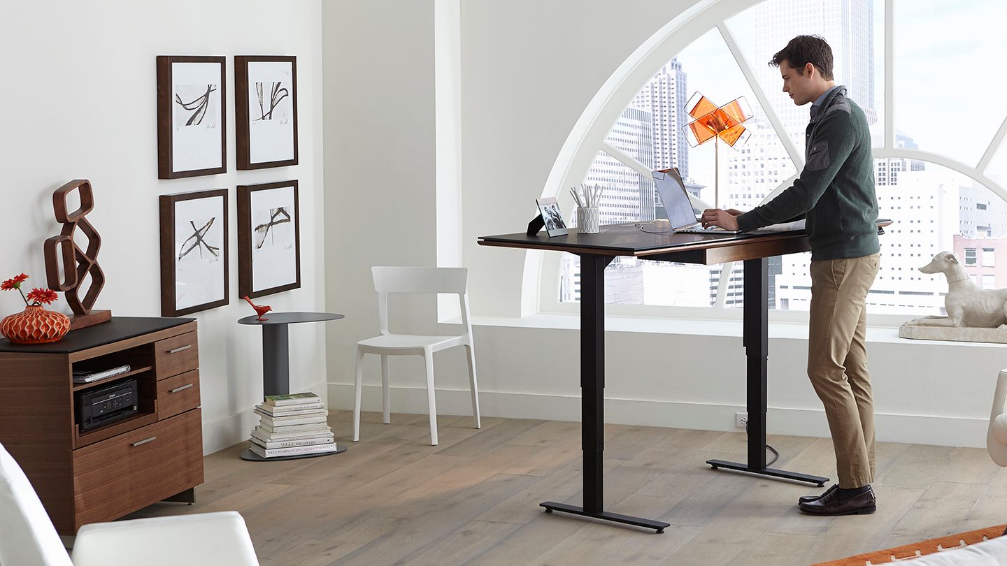 Modern Standing Desks by BDI
