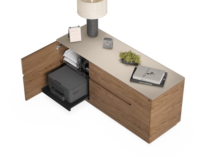 Luma 6720 Multifunction Storage & Printer Cabinet | BDI Furniture